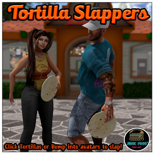 Second Life Marketplace - Junk Food - Tortilla Slappers