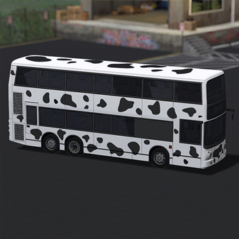 Second Life Marketplace - AL5 Cow Print Livery - GEMC Alasdair