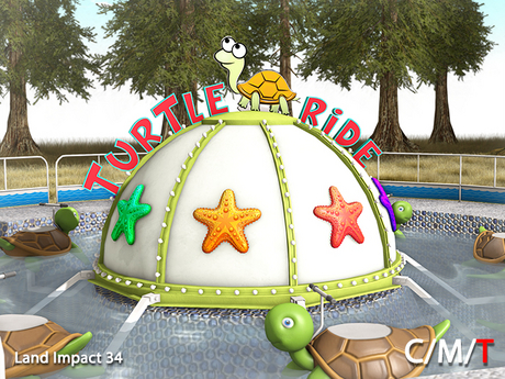 Second Life Marketplace - "Killer's" Turtle Ride (Animated)
