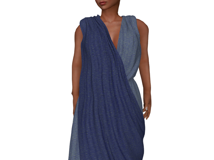 Second Life Marketplace Toga Blue