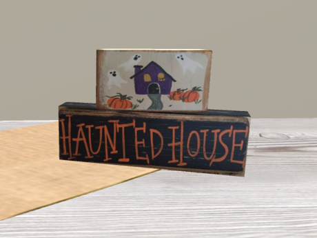 Second Life Marketplace - Wood Blocks Stacked - Haunted House