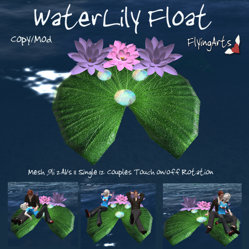 Second Life Marketplace - !FA! WaterLily Float