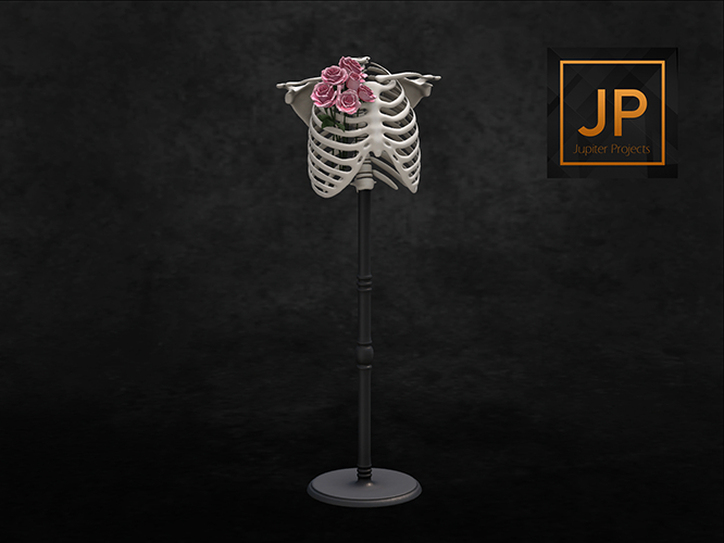 Second Life Marketplace - *Tentacio* Spooky room gacha. Bone mannequin RARE