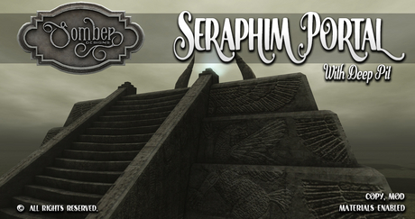 Second Life Marketplace - New Mesh Seraphim Portal RP Pyramid