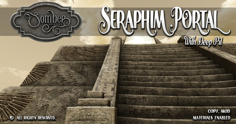 Second Life Marketplace - New Mesh Seraphim Portal RP Pyramid