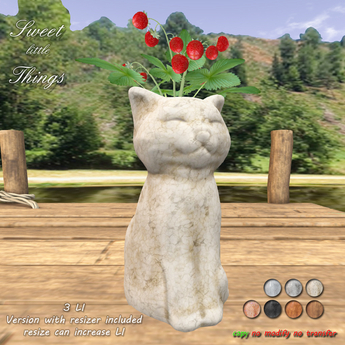 Second Life Marketplace - *Sweet little Things* Lil Strawberry Cat