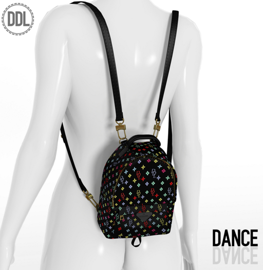 Second Life Marketplace - [DDL] Dance (Black) Backpack