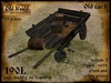 Second Life Marketplace - Rustic ruined cart with barrels, grass and ...