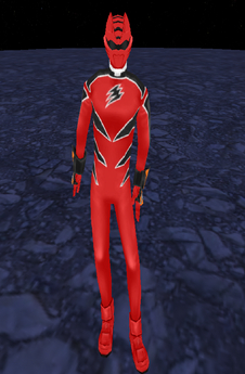 Second Life Marketplace - power rangers jungle fury red avatar