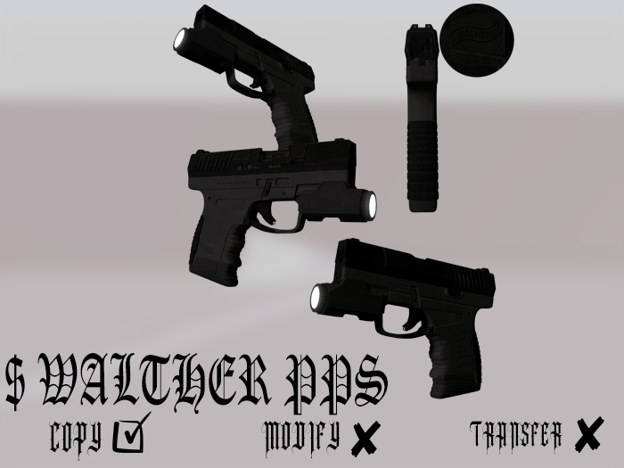 Second Life Marketplace - E $ Walther PPS