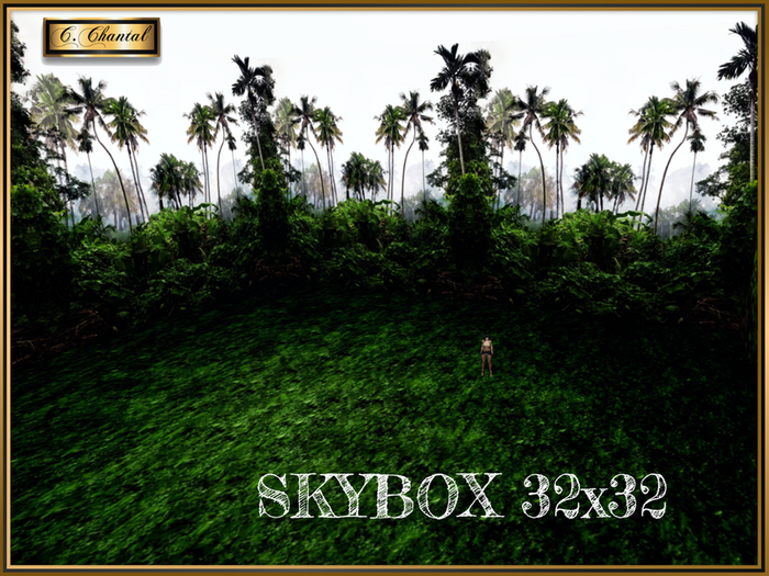 Second Life Marketplace - C.CHANTAL Low Prim Scenery Skybox JUNGLE ...
