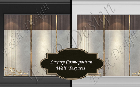 Second Life Marketplace - SFI Luxury Cosmopolitan Wall texture ...