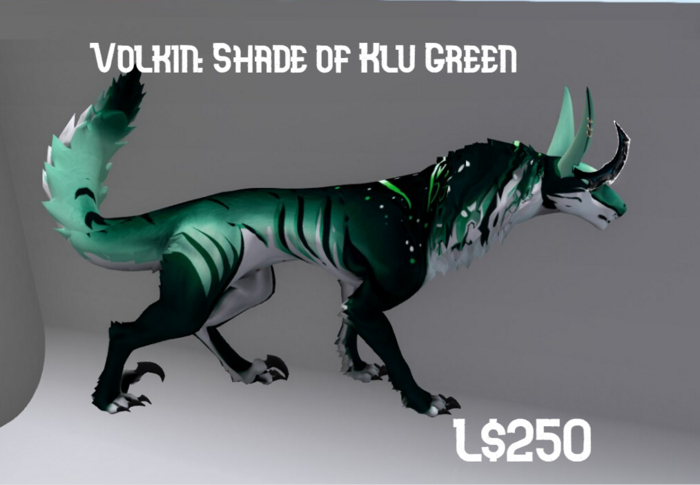 Second Life Marketplace - WW - Volkin: Shade of Klu Green
