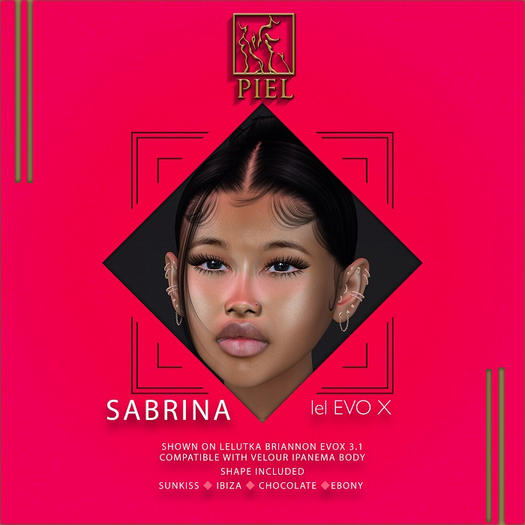 Second Life Marketplace - Piel - Sabrina Evo-X BOM FATPACK