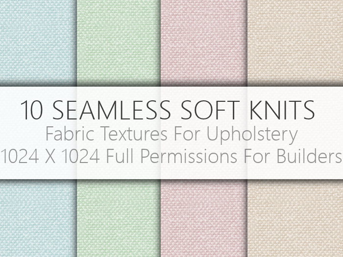 Second Life Marketplace - Deco Soup - Soft Seamless Knits