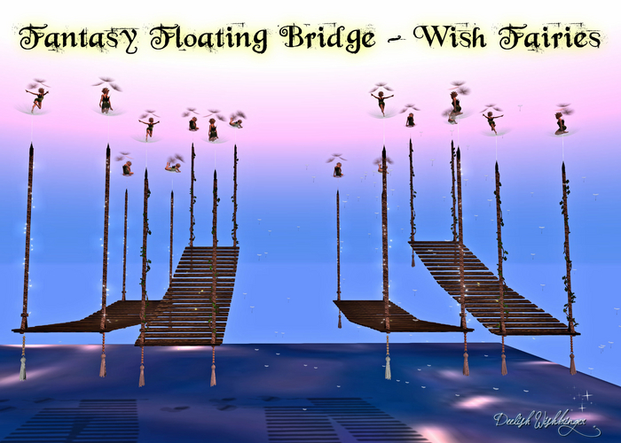 Second Life Marketplace - Fairytale Floating Bridge Wish Fairies ...