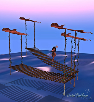Second Life Marketplace - Fairytale Floating Bridge Magic Carpet ...