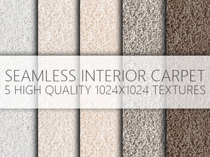 Second Life Marketplace - Deco Soup - Seamless Interior Carpet Textures