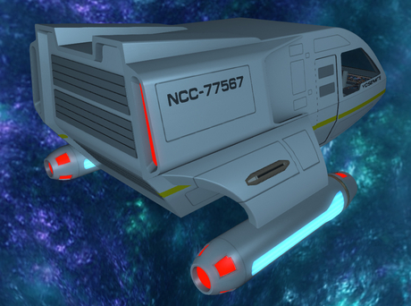 Second Life Marketplace - [JRF] Vehicle - Type 6A Shuttlecraft