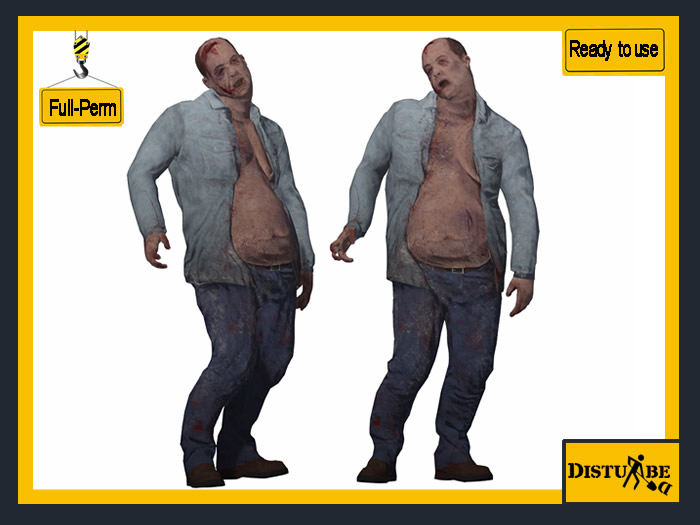 Second Life Marketplace - ::DisturbeD:: Halloween Tubby the Chubby ...