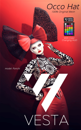 Second Life Marketplace - Vesta Cloths - Occo Hat