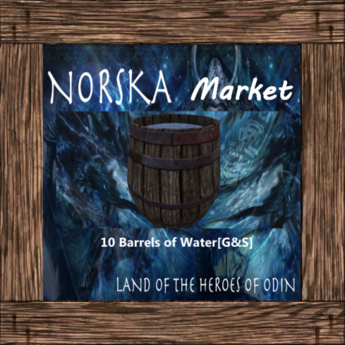 Second Life Marketplace - Box: 10 Barrels of water [G&S]