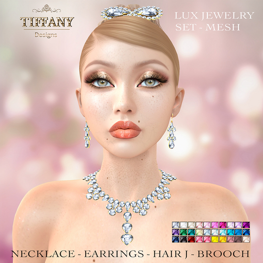 Second Life Marketplace - ::TD:: Lux Jewelry Set {Mesh}