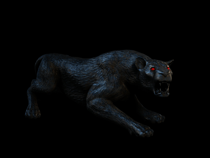 Second Life Marketplace - Fat Decor Black Panther