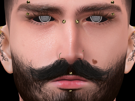 Second Life Marketplace - Rich & Blind : BOM Cyberpunk Eyes Neon