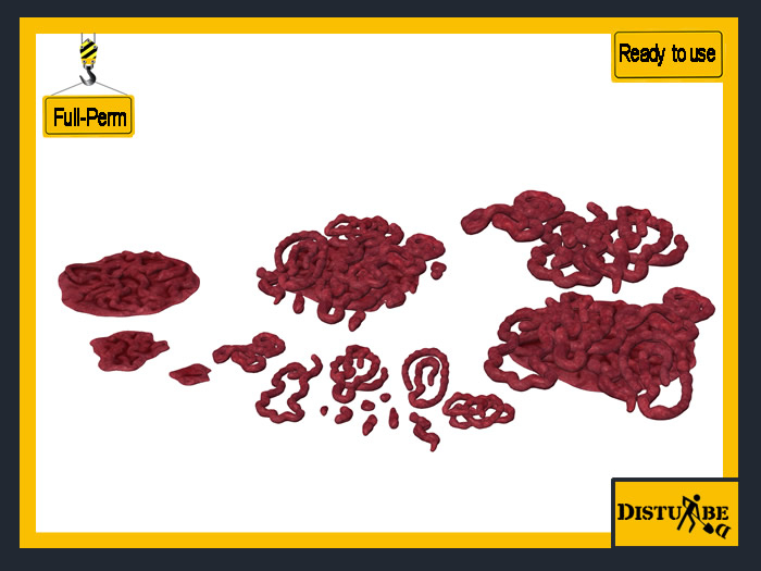 Second Life Marketplace - ::DisturbeD:: Halloween Horror - Intestines ...