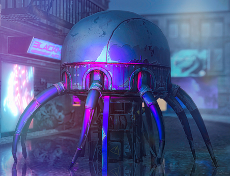 Second Life Marketplace - _GS_ Geddins-Swot Octopus Machine