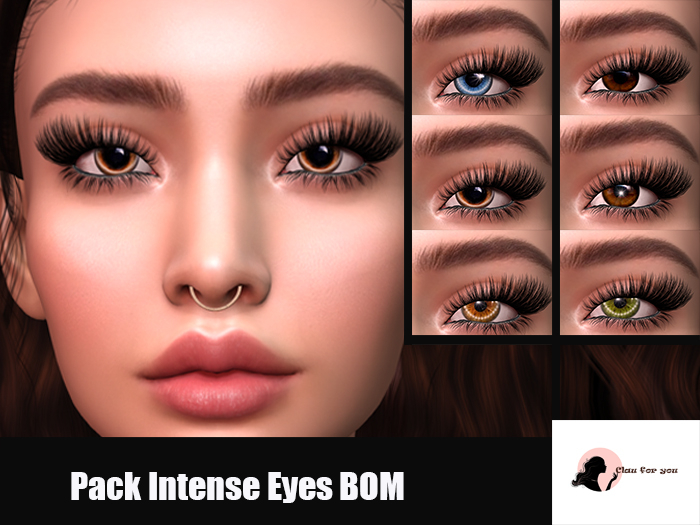 Second Life Marketplace - Pack Eyes Intense BOM