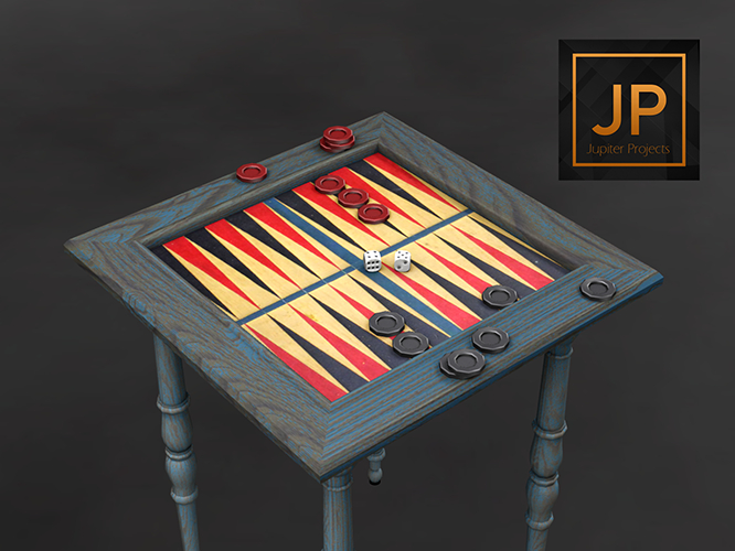 Second Life Marketplace - AF Backgammon Table