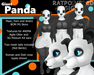 Second Life Marketplace - Giant Panda BOM for ANIMA Agile Otter
