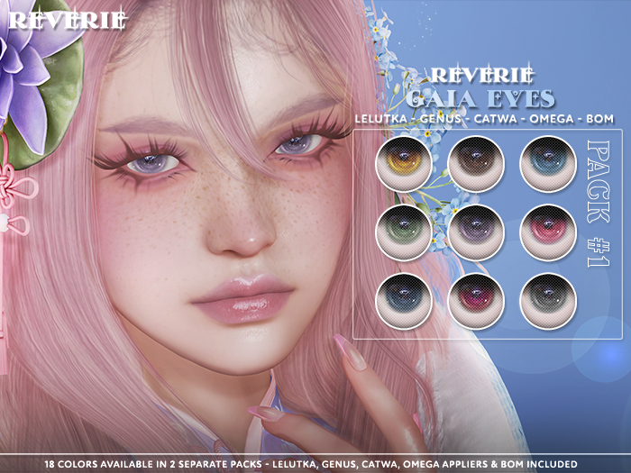 Second Life Marketplace - [REVERIE] Gaia Eyes #1