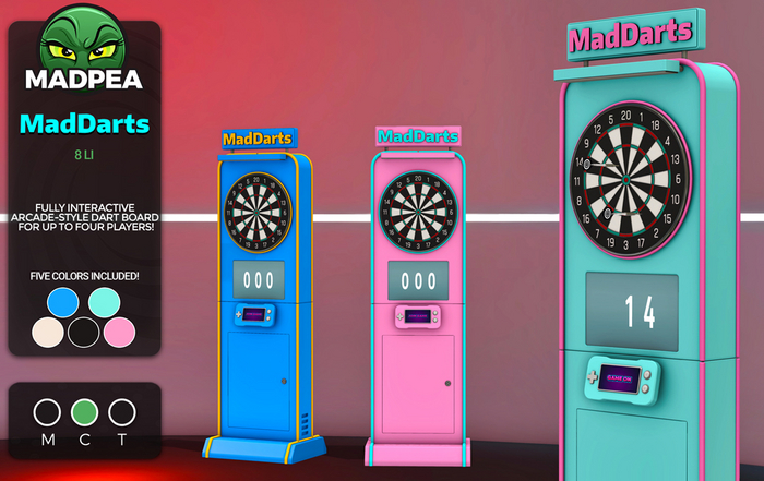Second Life Marketplace - MadPea MadDarts