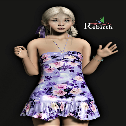 Second Life Marketplace - ~CA~ Jennie Dress Rebirth (Purple)