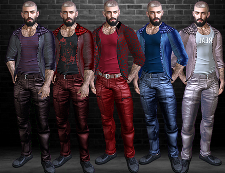 Second Life Marketplace - InStyl-FULL SET - Megapack HUD color(Jake ...