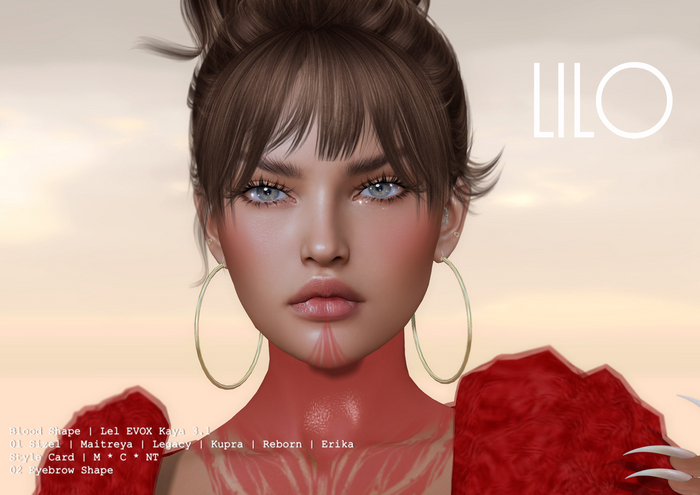 Second Life Marketplace - LILO's FIT - Shape Lelutka EVOX KAYA [M*L*K ...
