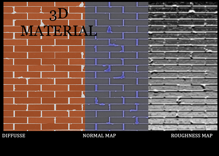 Second Life Marketplace - BrickWall05-boxed(normal and roughness map)