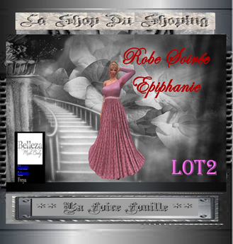 Second Life Marketplace - ROBE SOIREE - EPIPHANIE - rose1 - Belleza ...