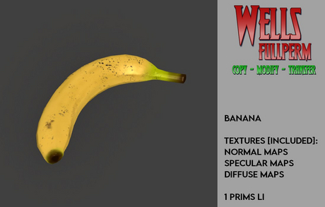 Second Life Marketplace - [WFP] - Banana