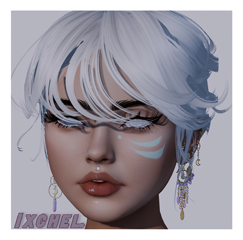 Second Life Marketplace - IXCHEL. - Kida Traditional Markings Tattoo ...