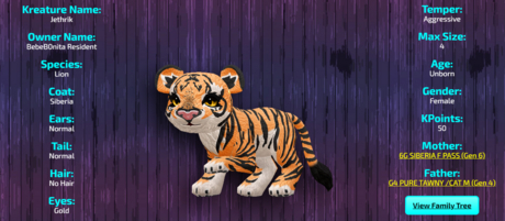 Second Life Marketplace - Kreatures lion