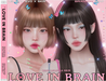 Second Life Marketplace - 28. [ODIO] LOVE IN BRAIN SKIN - DARK TONES RARE