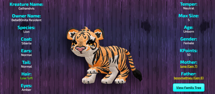 Second Life Marketplace - kreatures lion