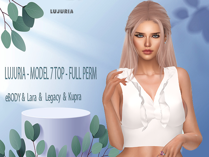 Second Life Marketplace - LUJURIA MODEL 7 TOP - FULL PERM