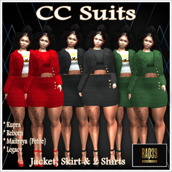 Second Life Marketplace - [R39] CC Suit-Green