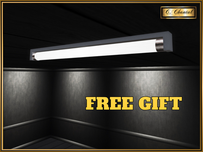 Second Life Marketplace - ** FREEBIE ** Neon Tube CEILING LIGHT with ...