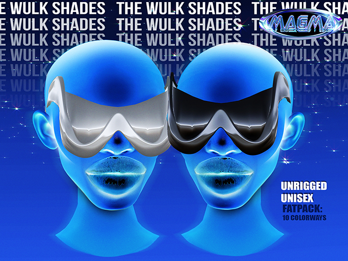 Second Life Marketplace - MAGMA. THE WULK SHADES - CHARCOAL
